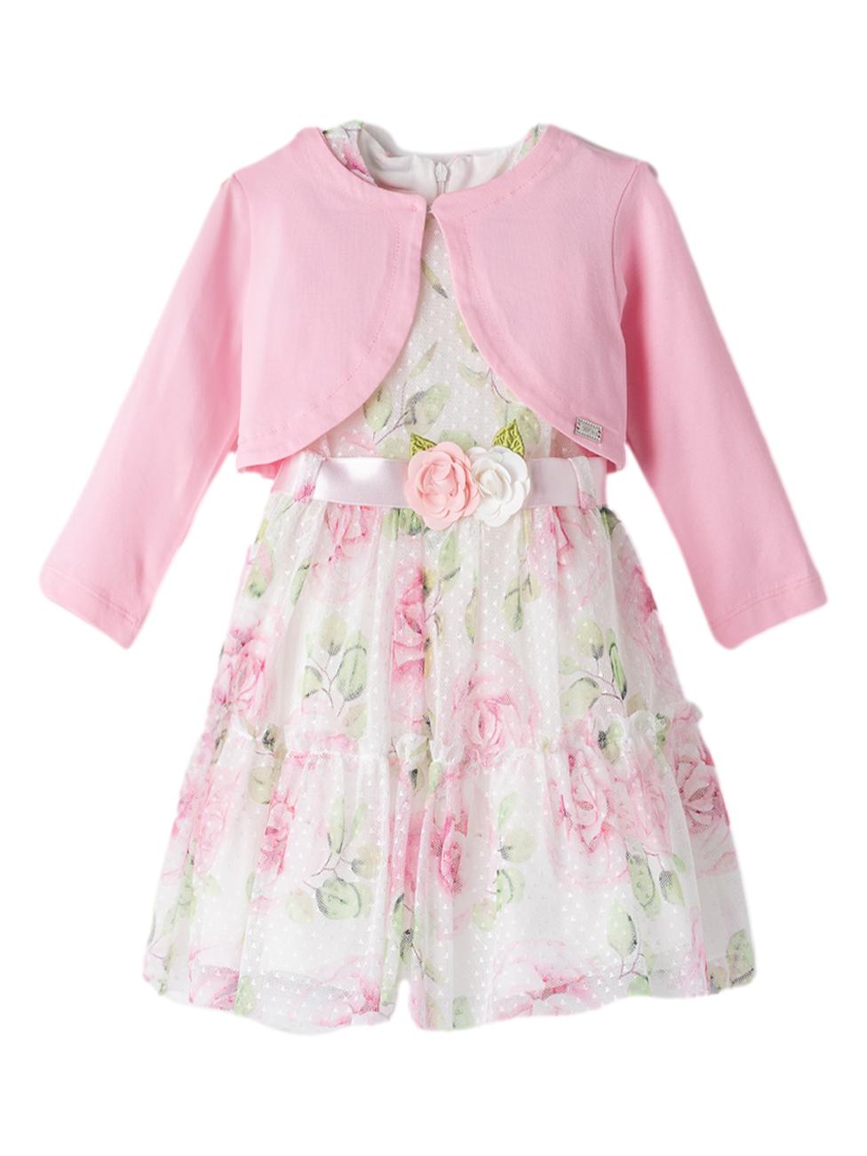 ΠΑΙΔΙΚΟ ΦΟΡΕΜΑ ΜΕ ΜΠΟΛΕΡΟ EBITA "ROSE" – Apparel stores