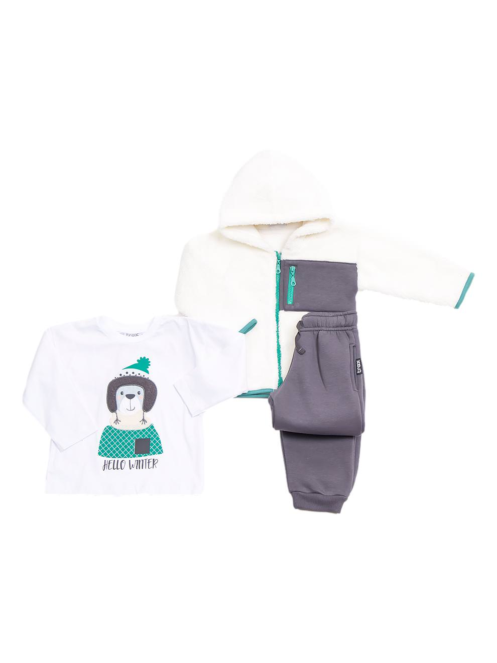 ΠΑΙΔΙΚΟ ΣΕΤ ΦΟΡΜΑΣ 3 ΤΜΧ TRAX "HELLO WINTER" - APPAREL STORES – Apparel ...
