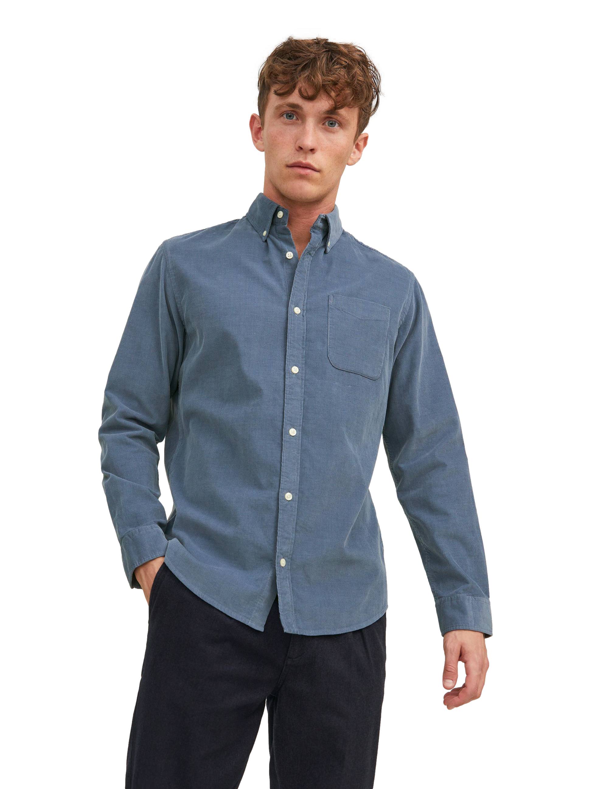ΑΝΔΡΙΚΟ ΚΟΤΛΕ ΠΟΥΚΑΜΙΣΟ JACK & JONES CORD SHIRT - APPAREL STORES ...