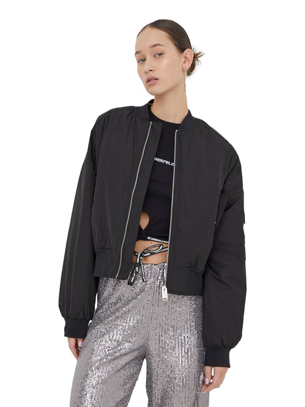 ΓΥΝΑΙΚΕΙΟ ΜΠΟΥΦΑΝ KARL LAGERFELD JEANS BOMBER JACKET – Apparel stores