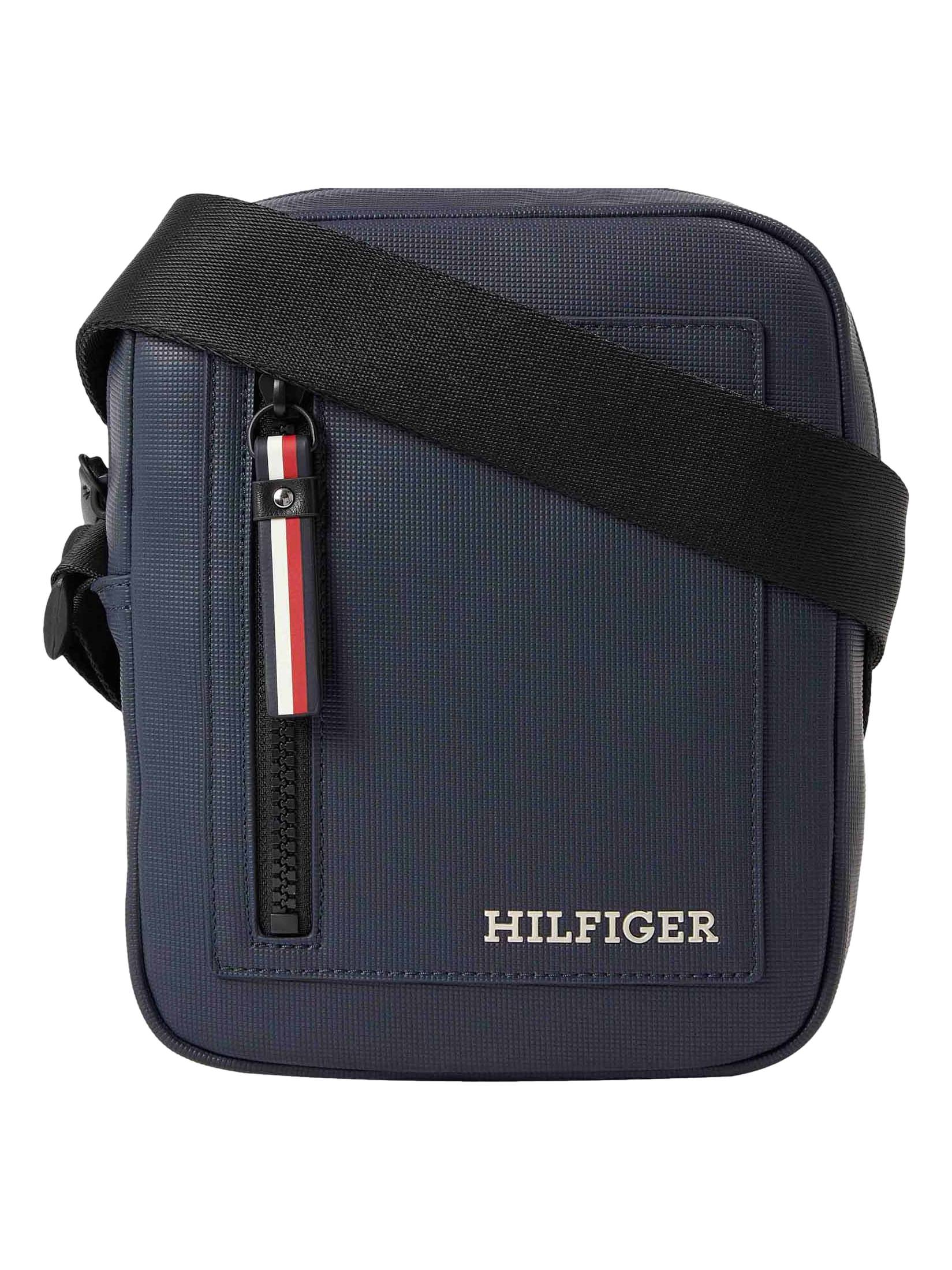 ΑΝΔΡΙΚΟ ΤΣΑΝΤΑΚΙ ΩΜΟΥ TOMMY HILFIGER TH PIQUE MINI REPORTER - APPAREL ...