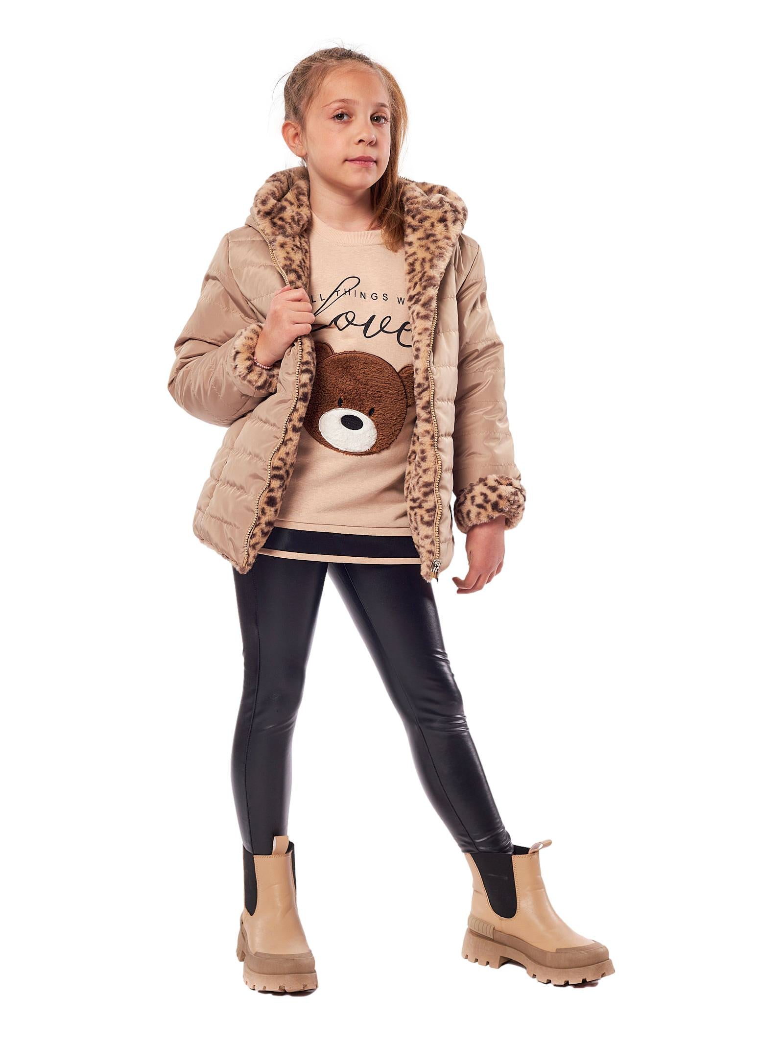 ΠΑΙΔΙΚΟ ΜΠΟΥΦΑΝ ΔΙΠΛΗΣ ΟΨΗΣ ΕΒΙΤΑ "ANIMAL PRINT" - APPAREL STORES ...