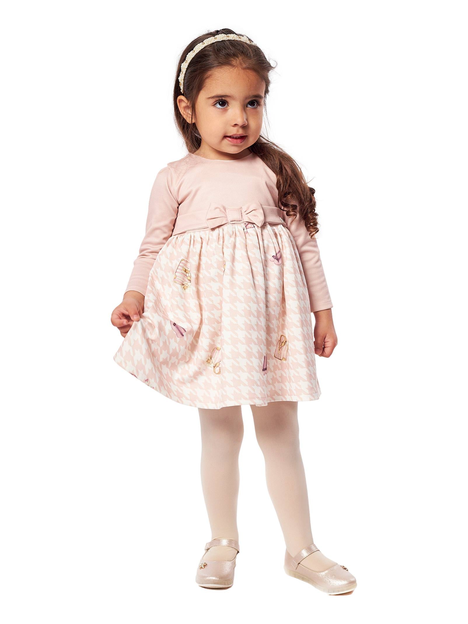 ΠΑΙΔΙΚΟ ΦΟΡΕΜΑ ΜΕ ΤΣΑΝΤΑΚΙ ΕΒΙΤΑ ''BOW'' - APPAREL STORES – Apparel stores