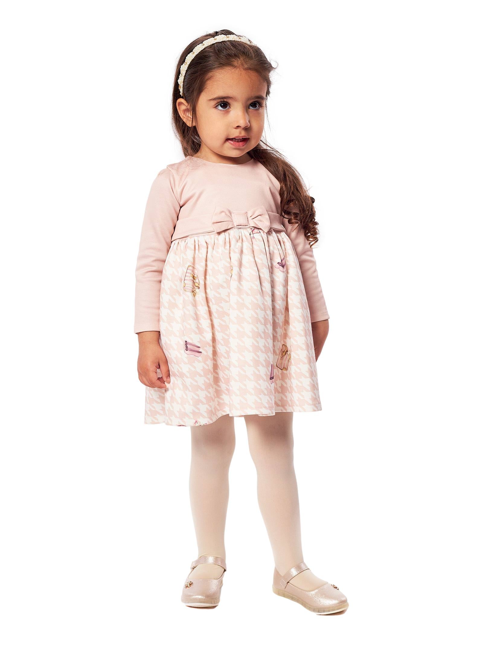 ΠΑΙΔΙΚΟ ΦΟΡΕΜΑ ΜΕ ΤΣΑΝΤΑΚΙ ΕΒΙΤΑ ''BOW'' - APPAREL STORES – Apparel stores