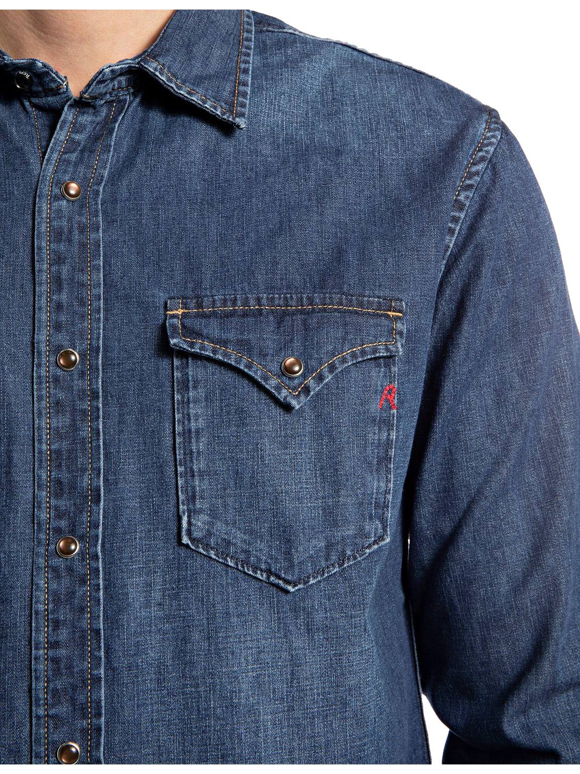 ΑΝΔΡΙΚΟ JEAN ΠΟΥΚΑΜΙΣΟ REPLAY - APPAREL STORES – Apparel stores
