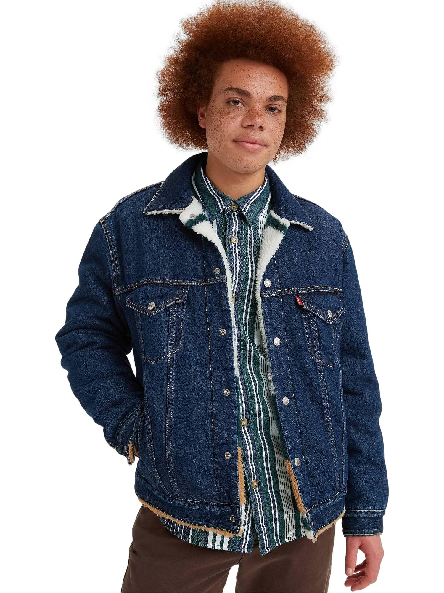 ΑΝΔΡΙΚΟ ΜΠΟΥΦΑΝ LEVI'S REVERSIBLE VINTAGE FIT SHERPA TRUCKER - APPAREL ...